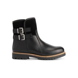 TRAVELIN' Leder-Boots "Elva" in Schwarz - 57% | Gr&ouml;&szlig;e 40 | Damen-stiefel