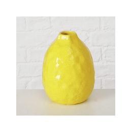 Boltze Vase "Zitronella" in Gelb - (H)18 x &Oslash; 14 cm - 13% | Kerzen-vasen