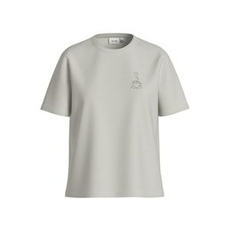 Vila Shirt "Visybilla" in Hellgrau - 30% | Gr&ouml;&szlig;e L | Damen-tops