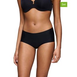 Triumph 2er-Set: Pantys "Make-Up Illusion" in Schwarz - 68% | Gr&ouml;&szlig;e 36 | Damen-unterteile