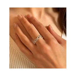 Eclat d'Argent Silber-Ring mit Edelsteinen - 79% | Gr&ouml;&szlig;e 56 | Schmuck