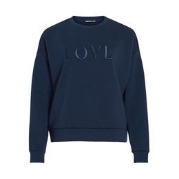 Vila Sweatshirt "Vireflect" in Dunkelblau - 48% | Gr&ouml;&szlig;e L | Damen-sweatshirts-jacken