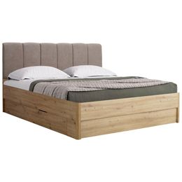 Boxxx Stauraumbett, Eiche Artisan, Holzwerkstoff, 2 Schublade(n) Schubladen, 180x200 cm, Kinder- & Jugendzimmer, Jugendm&ouml;bel, Jugendbetten