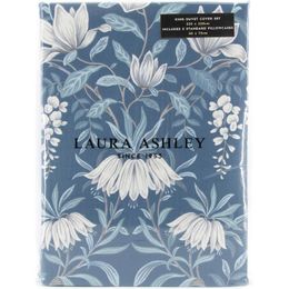 Laura Ashley Wendebettw&auml;sche &raquo;Parterre, aus Baumwoll-Satin&laquo; 3 tlg. mit floralem Muster, inkl 2 Kissenbez&uuml;ge Satin, Obermaterial: 100% Baumwolle