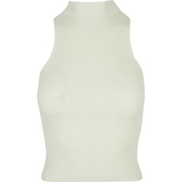 Urban Classics Damen Urban Classics Tanktop &raquo; Damen Ladies Short Rib Knit Turtleneck Top&laquo; 1 Stk. L