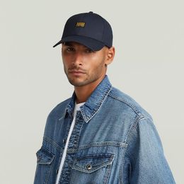 G-Star Raw G-Star Herren G-STAR &raquo;Originals Baseball Cap&laquo; mit Label-Aufn&auml;her blau