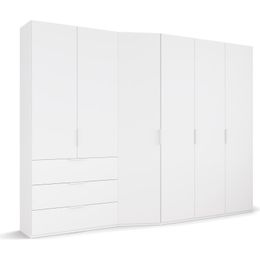 Rauch Dreht&uuml;renschrank &raquo;Kleiderschrank Schrank Garderobe W&auml;scheschrank WAVE&laquo; Breiten 247/297 cm, H&ouml;he 222 cm, inkl. SOFT-CLOSE-FUNKTION, in 2 