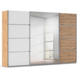 Rauch Kleiderschrank 3 verschiedene Ausstattungen BASIC/CLASSIC/PREMIUM (inkl. SOFT-CLOSE), mit eleganten Zierleisten in Chrom, Schwarz oder Wei&szlig; MADE