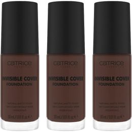 Catrice Damen &raquo;Invisible Cover Foundation&laquo; mit langanhaltendem Finish braun