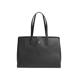 Tommy Hilfiger Damen Tragetasche &raquo;TH DAILY TOTE MONO&laquo; Damen Handtasche, Schultertache mit Allover-TH-Logopr&auml;gung