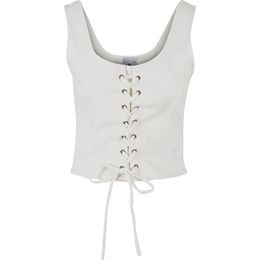 Karl Kani Damen Tanktop &raquo; Damen KW241-003-1 KK Og Lace Up Corset Top&laquo; XXS