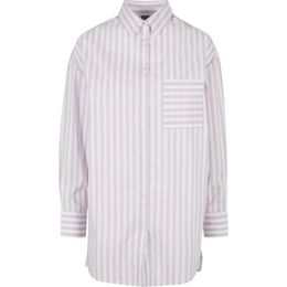 Urban Classics Damen Urban Classics Blusenshirt &raquo; Damen Ladies Oversized Stripe Shirt&laquo; 1 tlg. XS