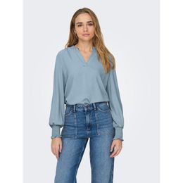 Only Damen Only Blusenshirt &raquo;ONLMETTE V-NECK LS SMOCK TOP NOOS WVN&laquo; M