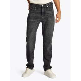Tommy Jeans Herren &raquo;Ryan Regular Slim Straight&laquo; Slim‐Straight‐Jeans aus hochwertigem Denim regul&auml;rer Leibh&ouml;he blau 32, L&auml;nge 32