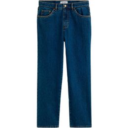 bonprix Herren bonprix Gerade Jeans &raquo;Classic Fit Stretch-Jeans, Straight&laquo; klassische Passform, aus Baumwolle mit Elasthan blau 50, N-Gr