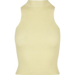 Urban Classics Damen Urban Classics Tanktop &raquo; Damen Ladies Short Rib Knit Turtleneck Top&laquo; 1 Stk. L
