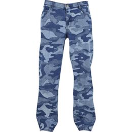 Urban Classics Herren Urban Classics Cargojeans &raquo; Laser Camo Printed Jeans&laquo; 32, Normalgr&ouml;&szlig;en
