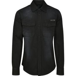 Brandit Herren Kurzarmshirt &raquo; Herren Hardee Denim Shirt&laquo; 1 Stk. M