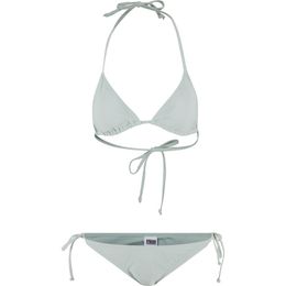 Urban Classics Damen Urban Classics B&uuml;gel-Bikini &raquo; Damen Ladies Recycled Triangle Bikini&laquo; L, N-Gr