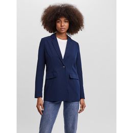 V&eacute;ro Moda Vero Moda Damen Longblazer &raquo;VMZELDA LS LOOSE BLAZER NOOS&laquo; l&auml;ssige Form, 1-Knopf Verschluss 36