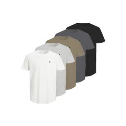 Jack & Jones Jack & Jones Herren Rundhalsshirt &raquo;JPRBLABRODY TEE SS CREW NECK 5PK MP&laquo; Packung, 5 tlg. XS