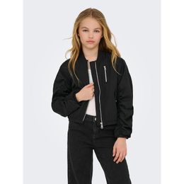 Kids Only Damen KIDS Only Bomberjacke &raquo;KOGMINNA LIFE BOMBER CP OTW NOOS&laquo; mit modischen Raffungen am Arm 116