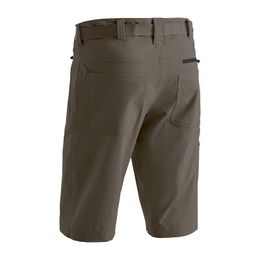 Maier Sports Herren Bermudas &raquo;Nil Bermuda&laquo; kurze Herren Wanderhose, moderne Outdoor-Bermuda, Trekkinghose braun 48, Normalgr&ouml;&szlig;en