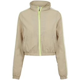 Urban Classics Damen Urban Classics Allwetterjacke &raquo; Damen Ladies Short Piped Track Jacket&laquo; 1 Stk. tlg. ohne Kapuze XL