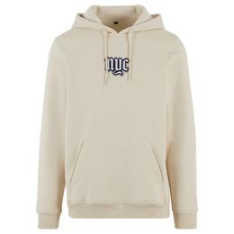 MisterTee Herren MisterTee Kapuzenpullover &raquo;MisterTee NYC Old English Wording Patch Hoody&laquo; 1 Stk. M