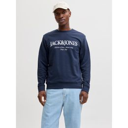 Jack & Jones Jack & Jones Herren Sweatshirt &raquo;JJDEVIN DAYTONA PRINT SWEAT CREW NECK&laquo; XS