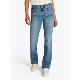 Tommy Hilfiger Damen &raquo;Bootcut Regular Waist&laquo; mittlere normale Leibh&ouml;he, mit B&uuml;gelfalten, mit Nieten 25, L&auml;nge 32
