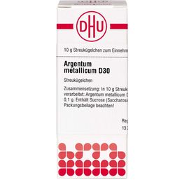 DHU-Arzneimittel Argentum Metallicum D 30 Globuli 10 g