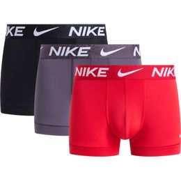 Nike Underwear Herren NIKE Underwear Trunk &raquo;TRUNK 3PK&laquo; Packung, 3er, 3 Stk. mit Logo-Elastikbund L, 3 Stk.