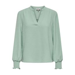 Only Damen Only Blusenshirt &raquo;ONLMETTE V-NECK LS SMOCK TOP NOOS WVN&laquo; M