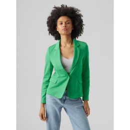 V&eacute;ro Moda Vero Moda Damen Jerseyblazer &raquo;VMJULIA LS BLAZER JRS NOOS&laquo; gr&uuml;n 36 (S)