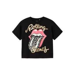 name it Shirt 'NKFFarda Rolling Stones' girl Black size 122/128