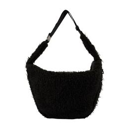 RAINS Hobo Bags - Soft Textured Synthetic Crossbody Shoulder Bag - Gr. unisize - in Schwarz - f&uuml;r Damen