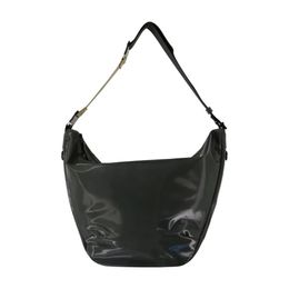 RAINS Hobo Bags - Large Glossy Synthetic Crossbody Bag - Gr. unisize - in Schwarz - f&uuml;r Damen