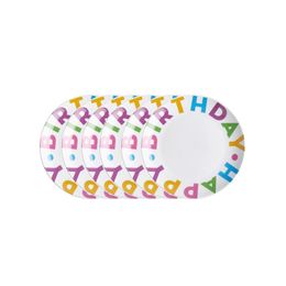 Butlers Teller HAPPY BIRTHDAY 6er-Set in Multicolor | Gr.: onesize