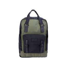 Doughnut Macaroon Go Wild 16 - Rucksack 38 cm (army x grey) in black x army | Gr.: onesize