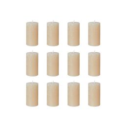 Butlers Stumpenkerze RUSTIC 12er-Set in Beige | Gr.: onesize