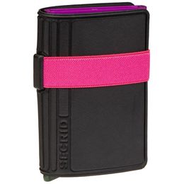 Secrid Geldb&ouml;rse Bandwallet TPU in Sheltersuit Black-Fuchsia | Gr.: onesize