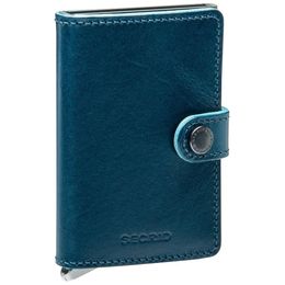 Secrid Geldb&ouml;rse Premium Miniwallet Basco in Teal | Gr.: onesize