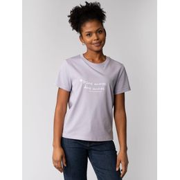wat? Apparel T-Shirt Was muss das muss in Lavender | Gr.: 34