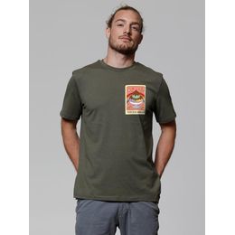 wat? Apparel T-Shirt Tarot The Ice Cream in Khaki | Gr.: 48
