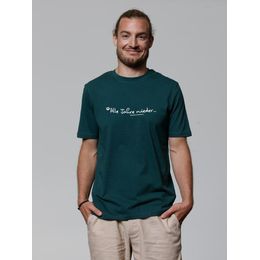 wat? Apparel T-Shirt Alle Jahre wieder in Dunkelgr&uuml;n | Gr.: 56