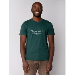 wat? Apparel T-Shirt Das ist aber ein sch&ouml;ner Baum in Dunkelgr&uuml;n | Gr.: 56