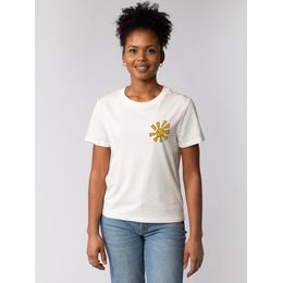 wat? Apparel T-Shirt Sonne, Sommer, Sonnenschein in Off White | Gr.: 36