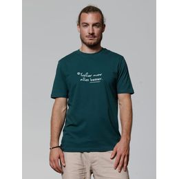 wat? Apparel T-Shirt Fr&uuml;her war alles besser in Dunkelgr&uuml;n | Gr.: 54