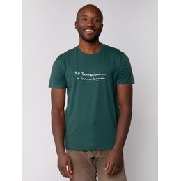 wat? Apparel T-Shirt O Tannenbaum in Dunkelgr&uuml;n | Gr.: 48